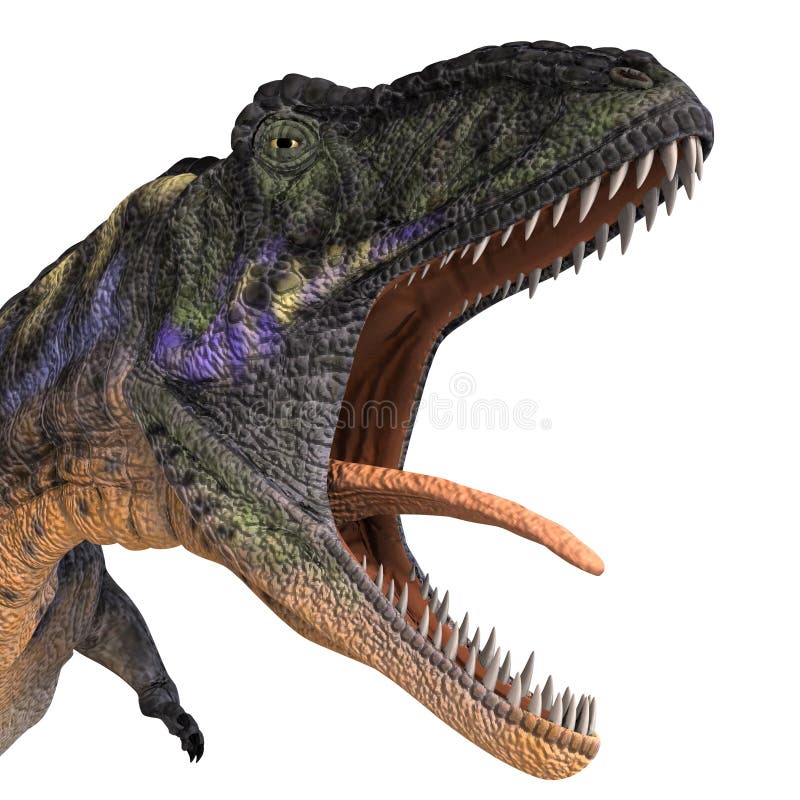 Dinosaur Aucasaurus stock illustration. Illustration of dinosaur - 6822303