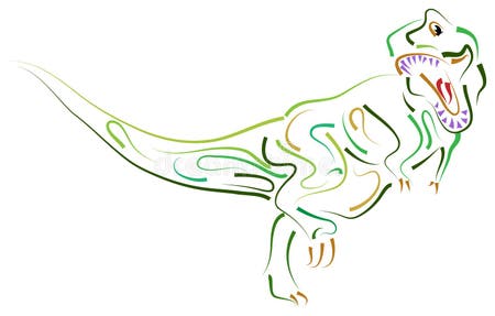Dinosaur Front View Stock Illustrations – 1,136 Dinosaur Front View ...