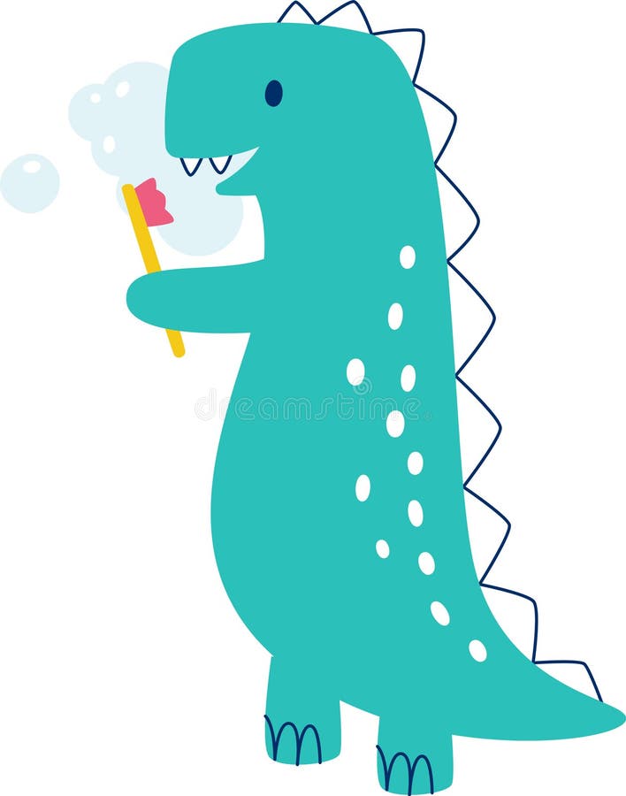 Dinosaur Brushing Stock Illustrations – 18 Dinosaur Brushing Stock ...