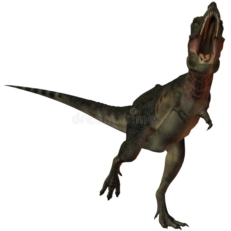 Dinosaur De Tarbosaurus Bataar-3D Illustration Stock - Illustration du ...