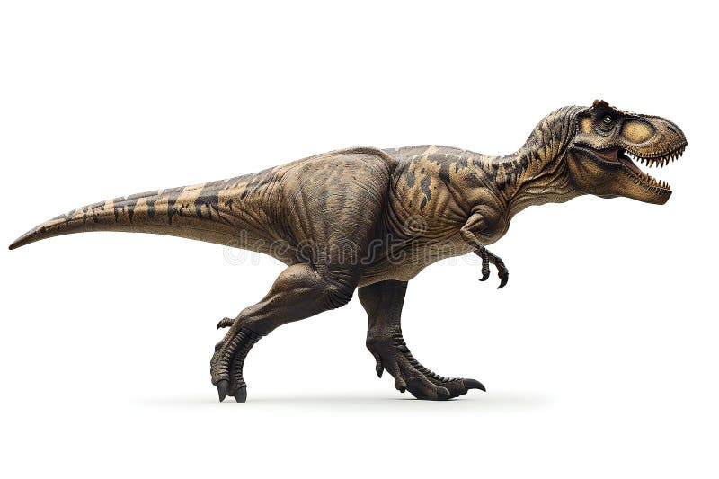 Dinosaur Diceratops Isolated on White Background Stock Illustration ...