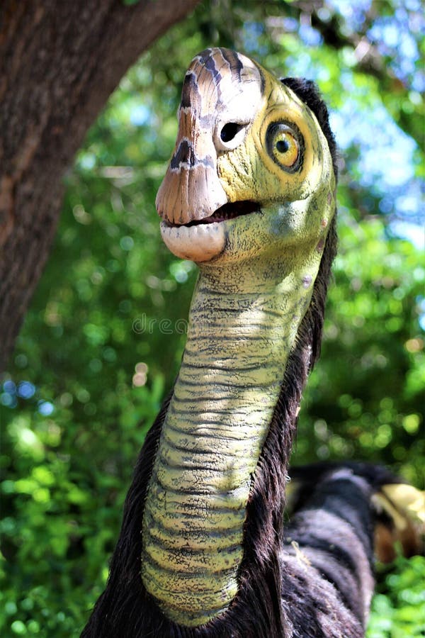 Dinosaur stock photo. Image of fake, animals, neck, wildlife - 91859334