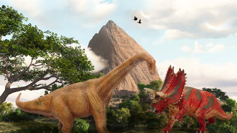 Dinosaur Fight Stock Illustrations – 1,126 Dinosaur Fight Stock ...