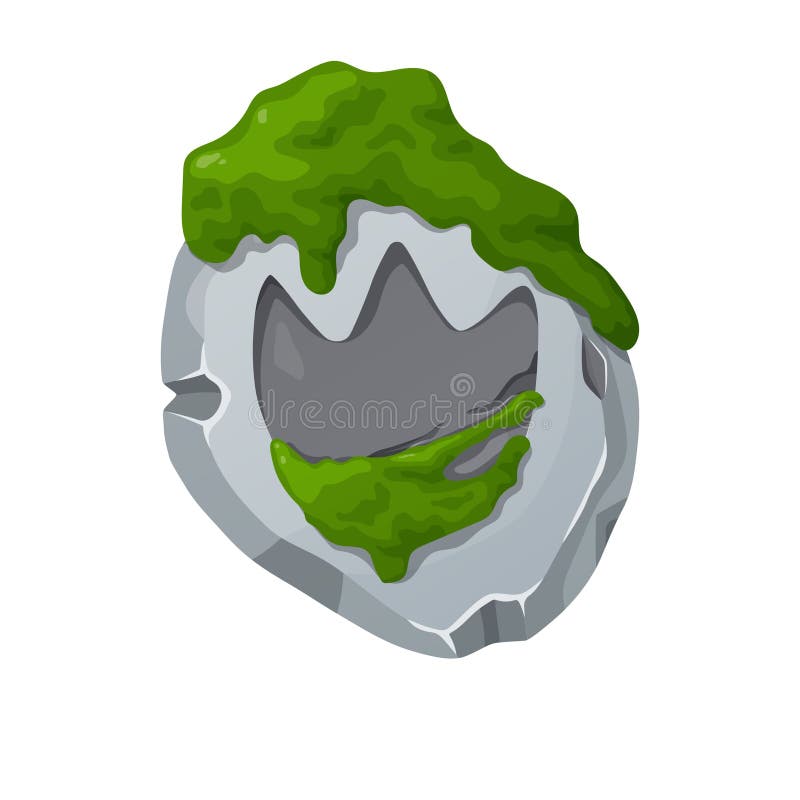 Dinosaur Foot on the Stone. Dinosaur or Dragon Paw Prints Stock Vector ...