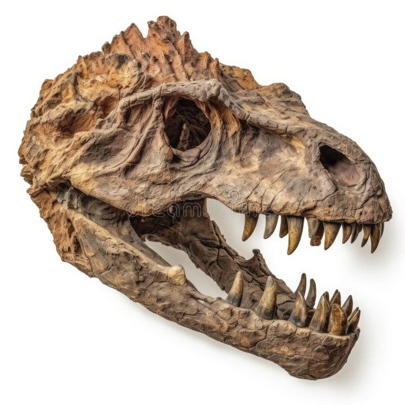 A dinosaur fossil stock image. Illustration of ancient - 277836715
