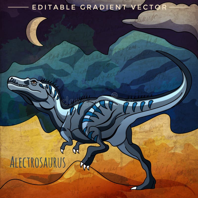 Alectrosaur Stock Illustrations – 2 Alectrosaur Stock Illustrations ...