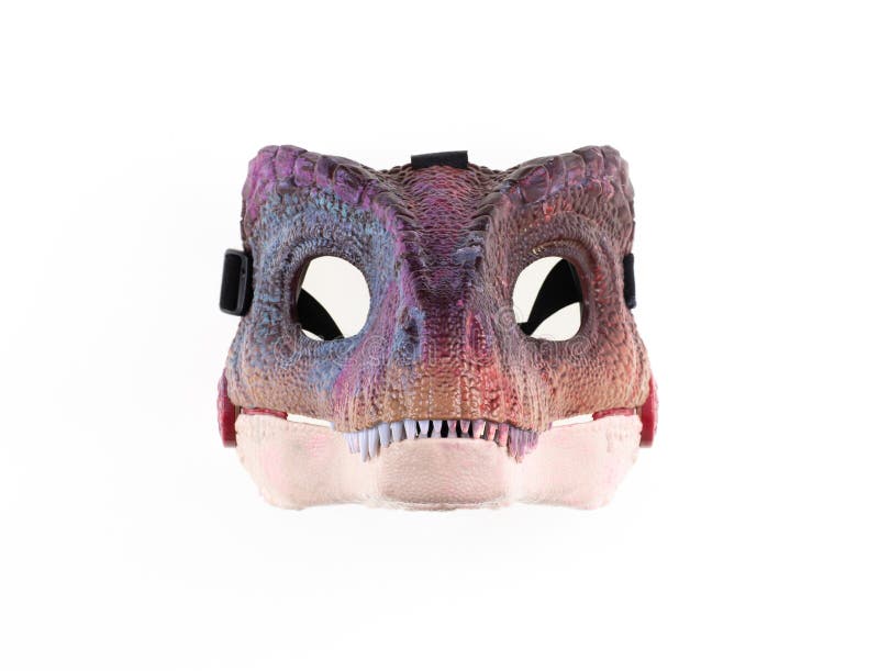 Dinosaur Mask Isolated White Stock Photos - Free & Royalty-Free Stock ...