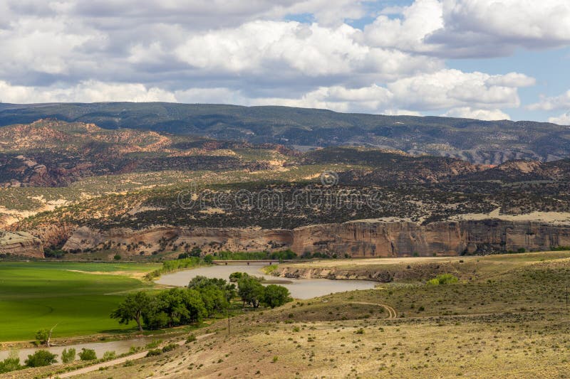 Dinosaur National Monument in Colorado and Utah Stock Photo - Image of ...