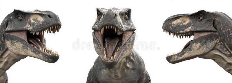 Dinosaur with Sharp Teeth, Transparent PNG Stock Image - Image of risk ...