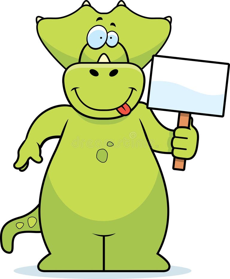 Dinosaur Holding Sign Stock Illustrations – 325 Dinosaur Holding Sign ...