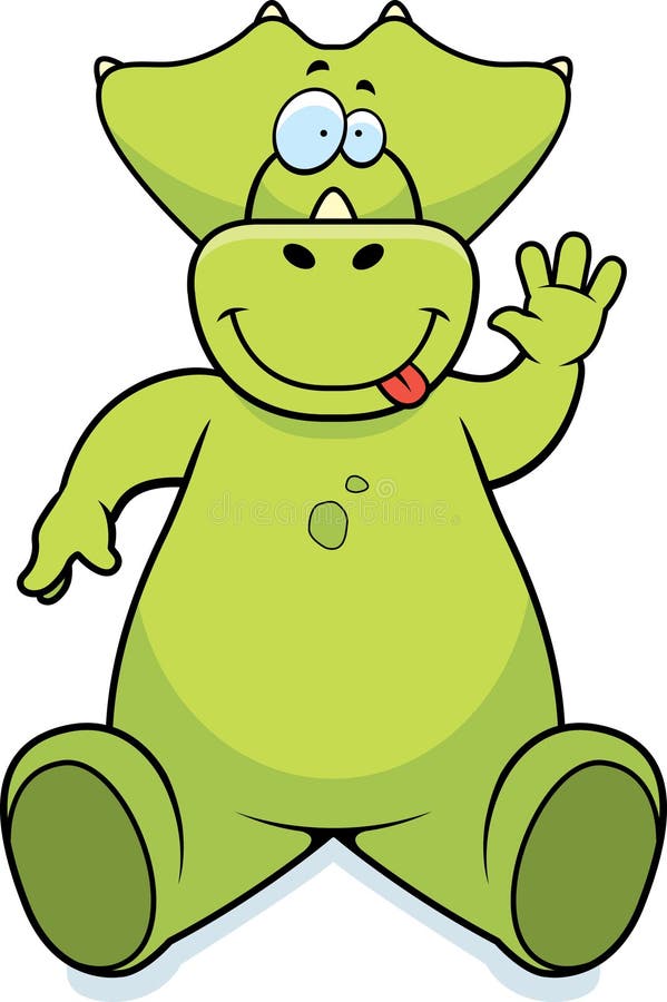 Dinosaur Sitting stock vector. Illustration of vector - 9942395