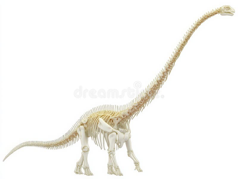 Detailed Skeletal Reconstruction Stock Illustrations – 10 Detailed ...