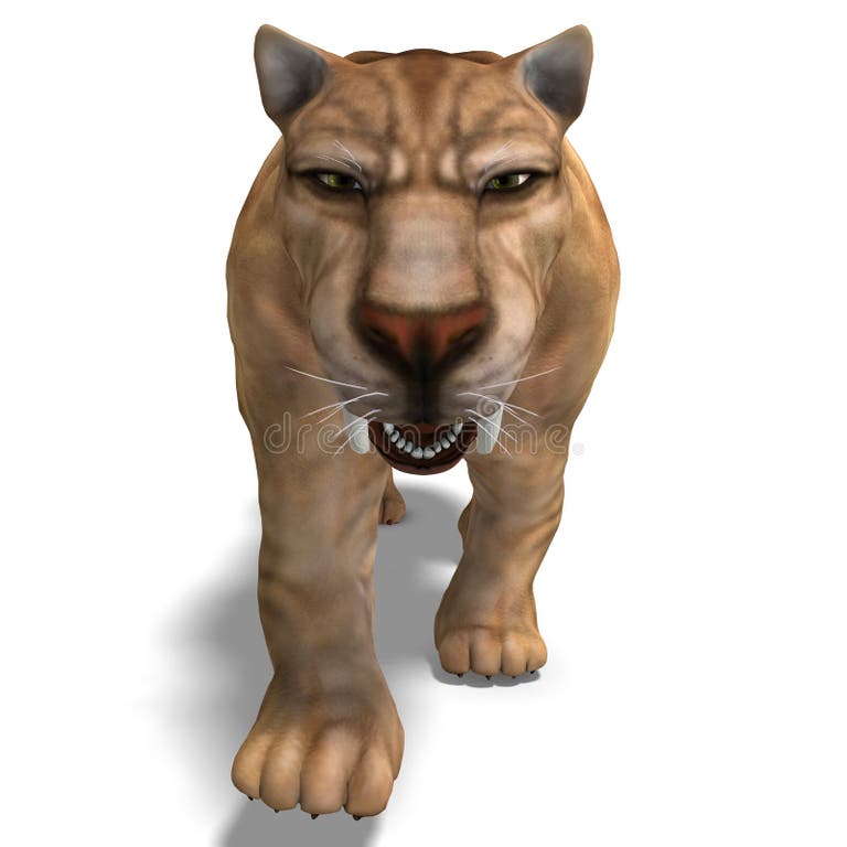 Dinosaur Smilodon Stock Illustrations – 65 Dinosaur Smilodon Stock ...