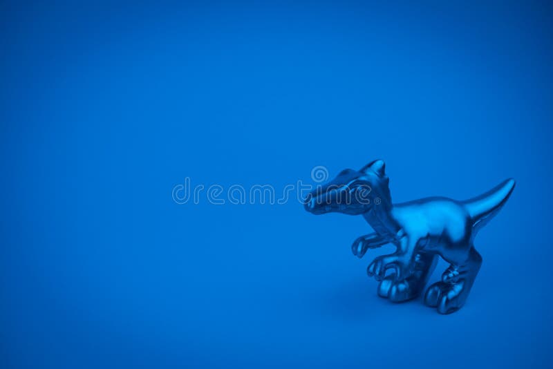 Dinosaur Statuette Trendy Minimal Art Card Stock Photo - Image of ...