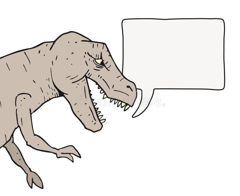 Dinosaur Talking Stock Illustrations – 255 Dinosaur Talking Stock ...