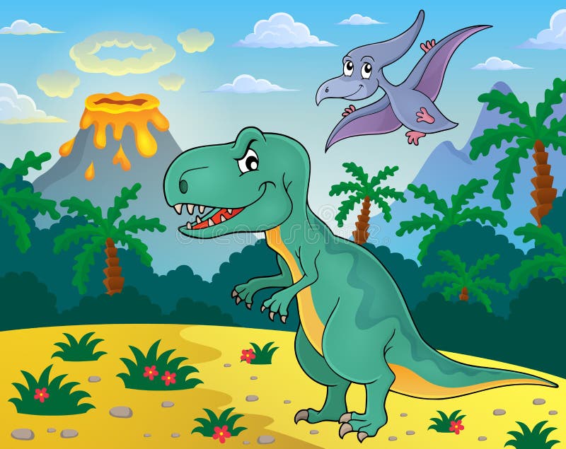Dinosaur Topic Stock Illustrations – 42 Dinosaur Topic Stock ...