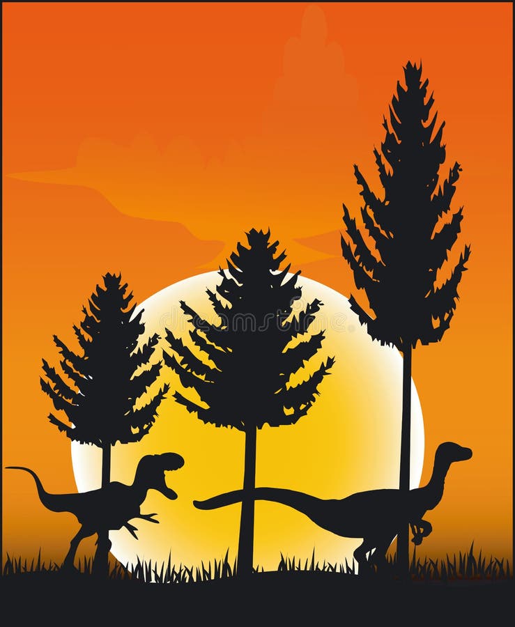 Dinosaur - Vector stock vector. Illustration of creature - 3970610