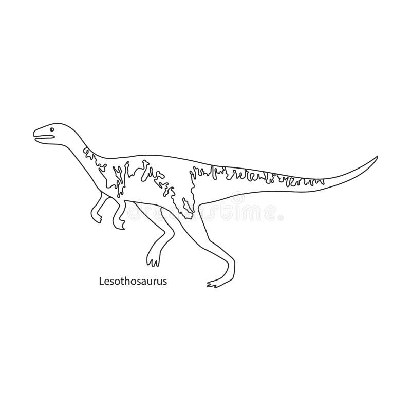 Saltopus Coloring Page