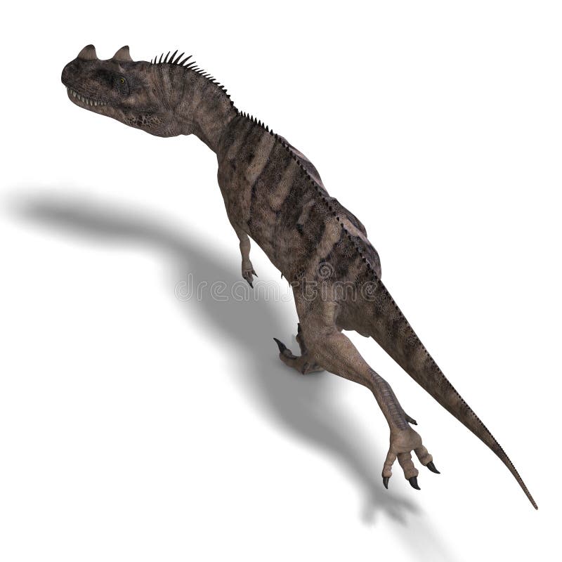 Dinosaurio: ceratosaurus stock de ilustración. Ilustración de antiguo ...