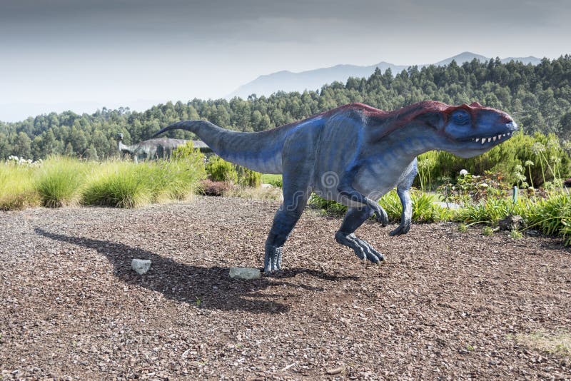 Dinosaurio del Allosaurus foto de archivo. Imagen de dinosaurio - 96595926