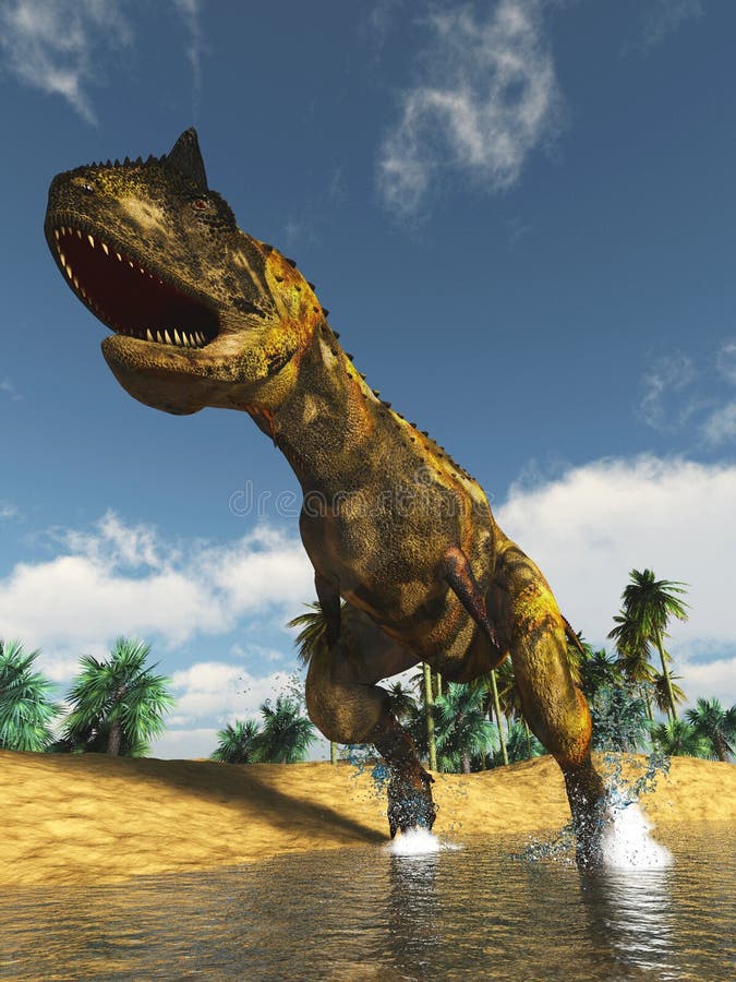 Dinosauro predatore fotografia stock. Immagine di animali - 30953068