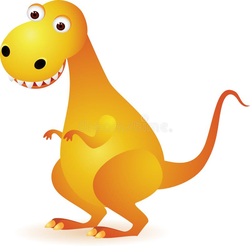 Dinosaurs cartoon stock vector. Illustration of animal - 18822076