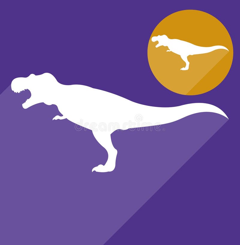 Dinosaurs and Dino Monsters Icons Stock Vector - Illustration of animal ...