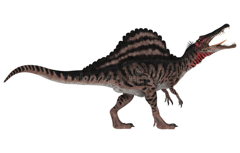 Dinossauro Spinosaurus ilustração stock. Ilustração de sozinho - 37238826