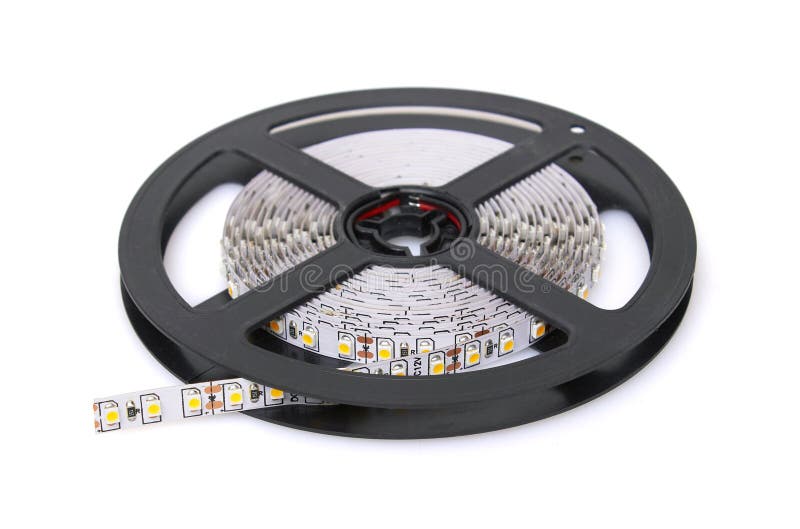 Diode Strip. Led Lights Tape Stock Image - Image of tape, adhesive ...