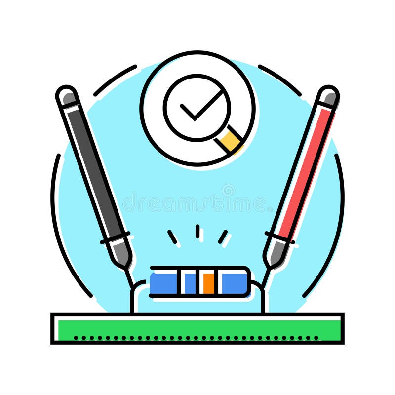 Diode Testing Electronics Color Icon Vector Stock Illustrations – 4 ...