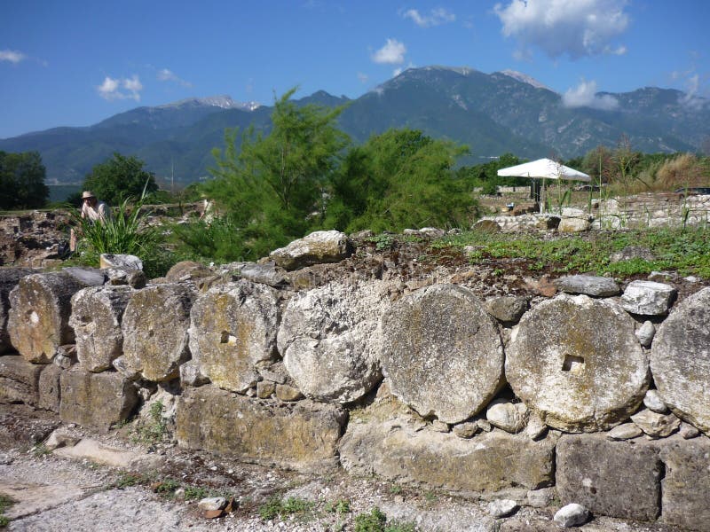 Dion, Greece stock photo. Image of greece, holidays, fortification ...