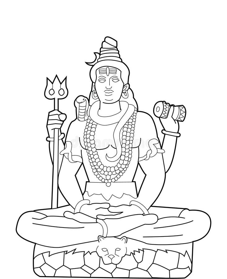 Shiva Ilustraciones Stock, Vectores, Y Clipart – (5,021 Ilustraciones ...