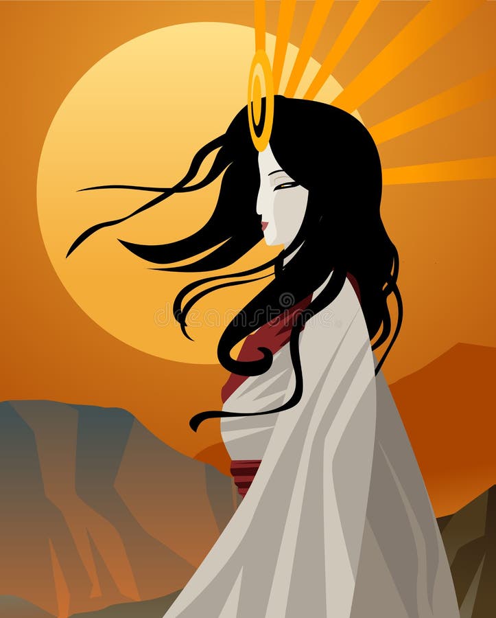 Amaterasu Ilustraciones Stock, Vectores, Y Clipart – (64 Ilustraciones ...