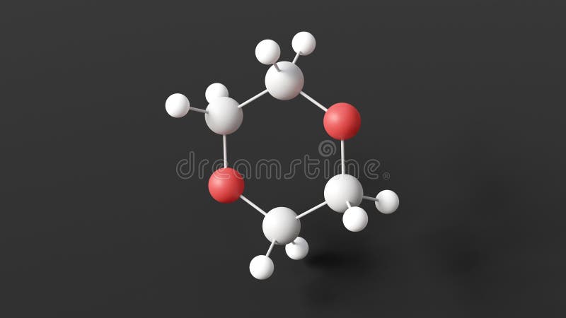 Hydrogen Peroxide Molecule, Structural Chemical Formula, Ball-and-stick ...
