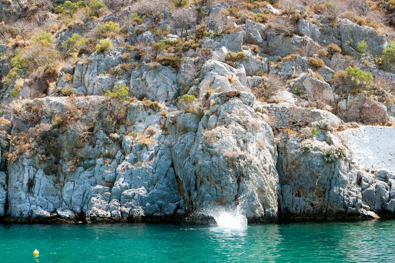 Dip from the rocks stock photo. Image of lifestyle, extreme - 59486436