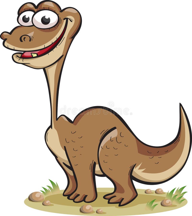 Diplodocus, Isolated on White Stock Vector - Illustration of diplodocus ...