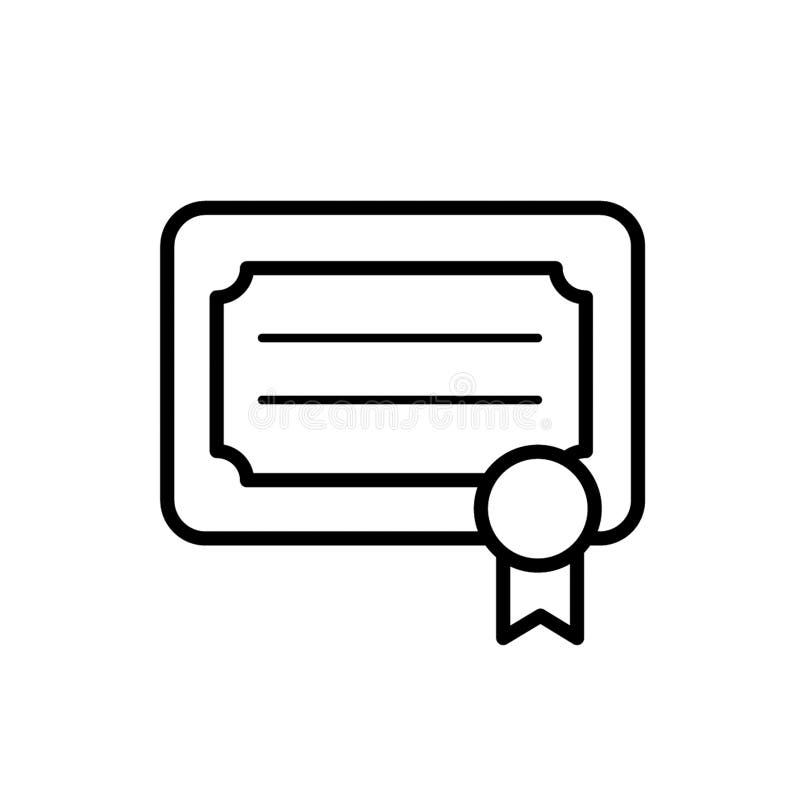 Diploma, Certificate with Ribbon and Seal Stock Vector - Illustration ...