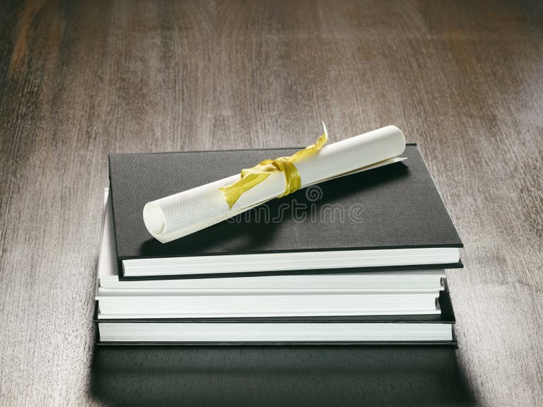 Diploma Course Material stock image. Image of arranged - 7832253