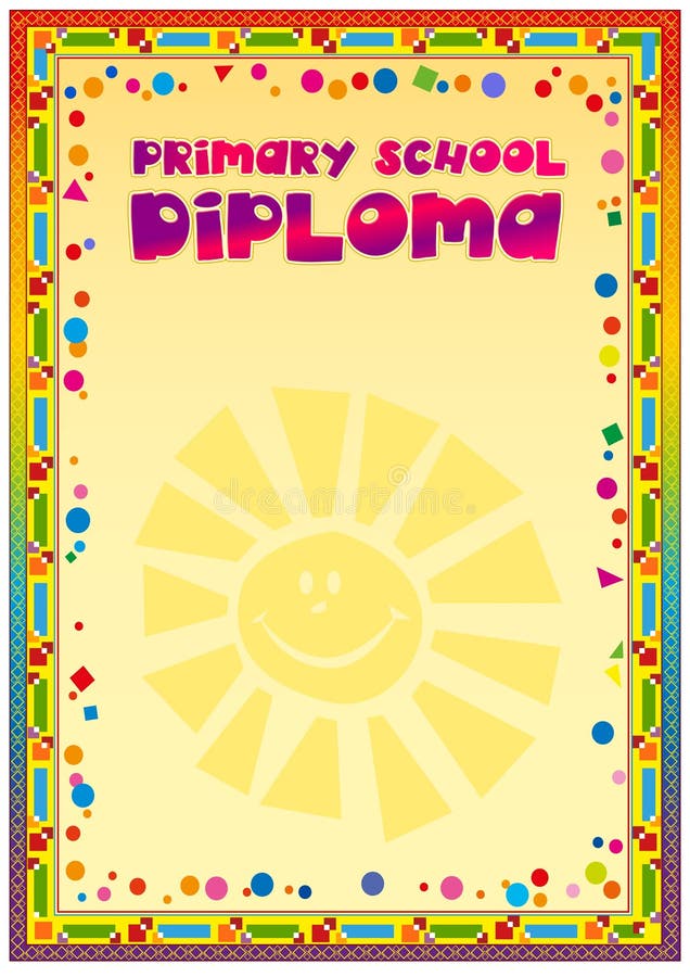 Diploma design template stock vector. Illustration of honoring - 74656489