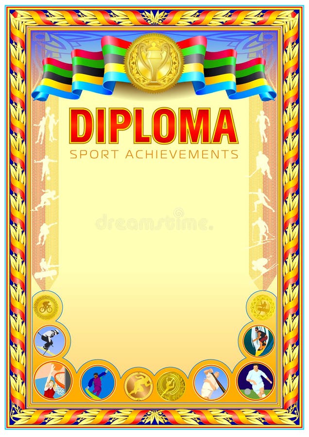 Diploma design template stock vector. Illustration of details - 74656582