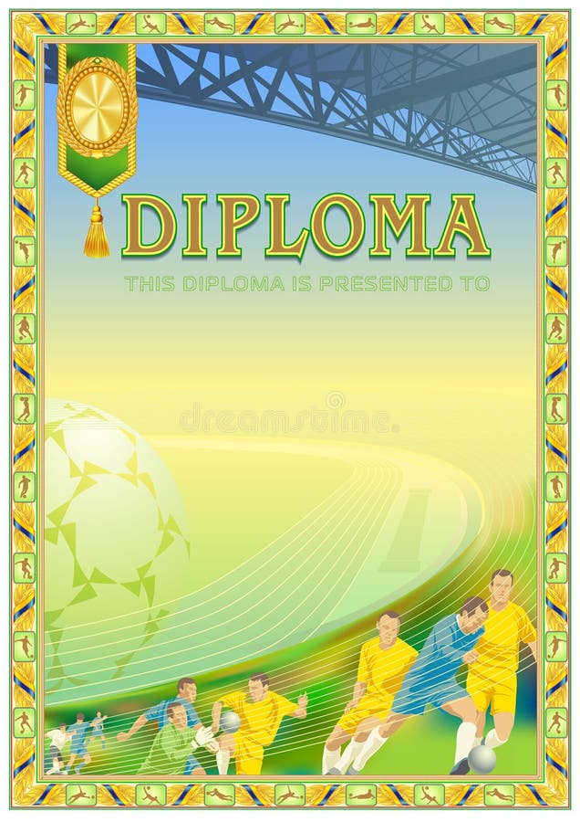 Diploma design template stock vector. Illustration of diploma - 74656740