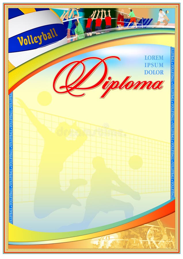 Diploma design template stock vector. Illustration of graduation - 74967011