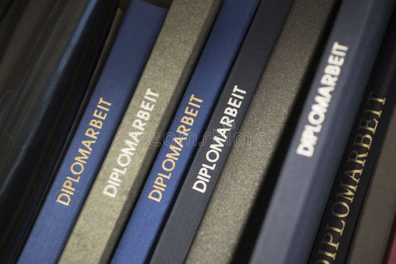 University Degree Certificate, Diplom or Diploma Stock Image - Image of ...