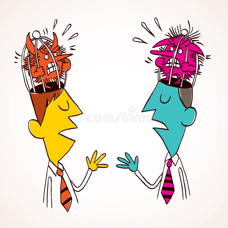 Hate Each Other Clipart