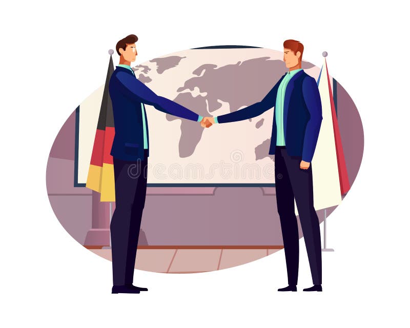 Characters Diplomacy Stock Illustrations – 62 Characters Diplomacy ...