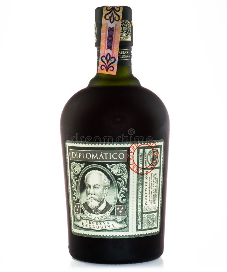 Diplomatico Ron from Venezuela Editorial Photography - Image of ...