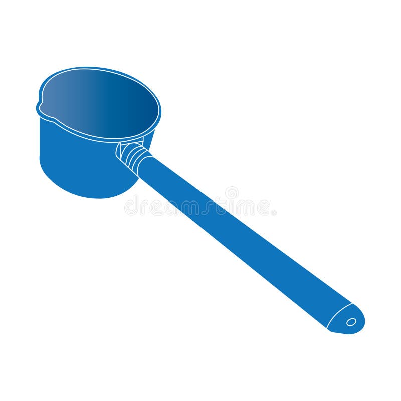 Dipper icon stock vector. Illustration of domestic, ingredient - 284402944