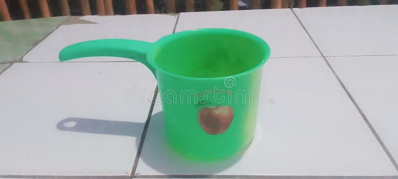 The Dipper Was a Tool for Bathing in Ancient Times Stock Image - Image ...