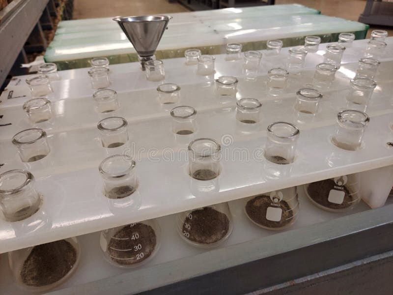 Dipping Samples in a Testing Laboratory Editorial Stock Photo - Image ...