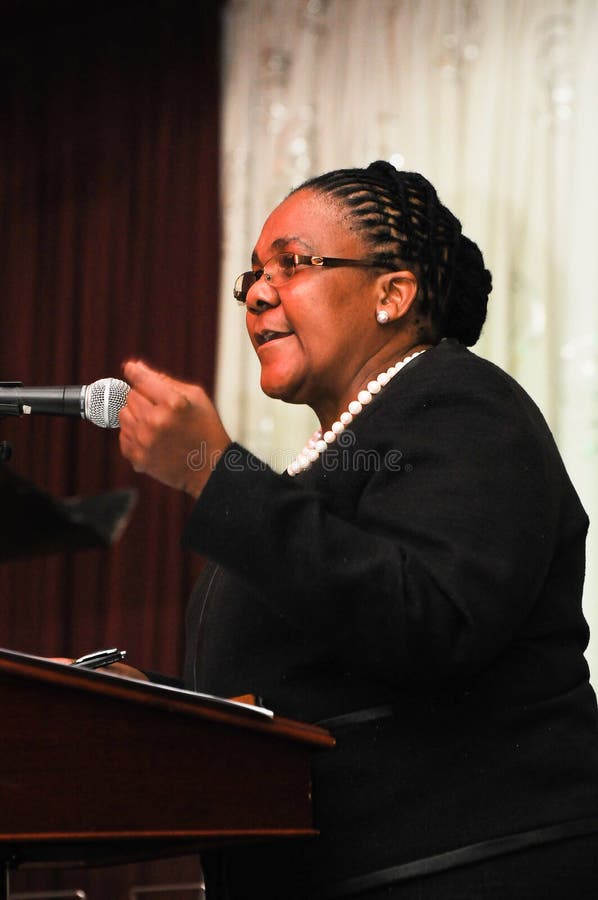 Dipuo Peters editorial image. Image of minister, speaking - 35164010